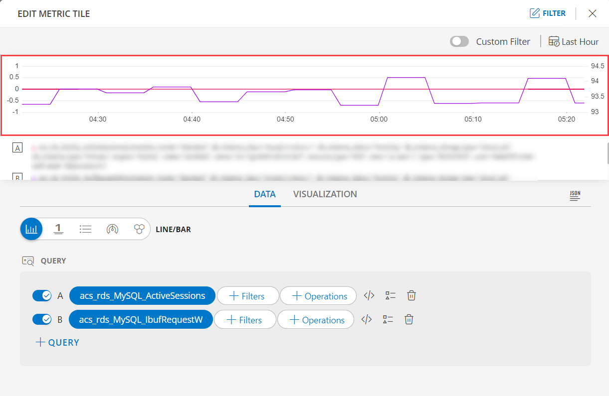 Metric Tile | OpsRamp Documentation
